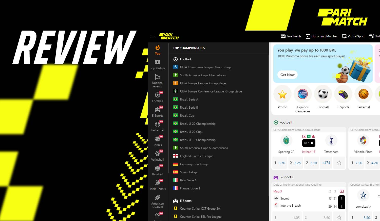 Parimatch in Brazil - Online Betting and Casino Site | 150% Deposit ...